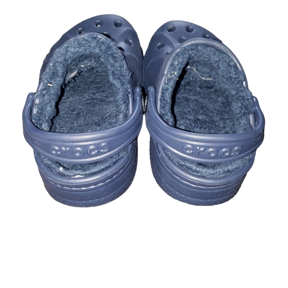 CROCS | Shoes | Crocs Kids Navy Blue Lined Clog C6 | Poshmark